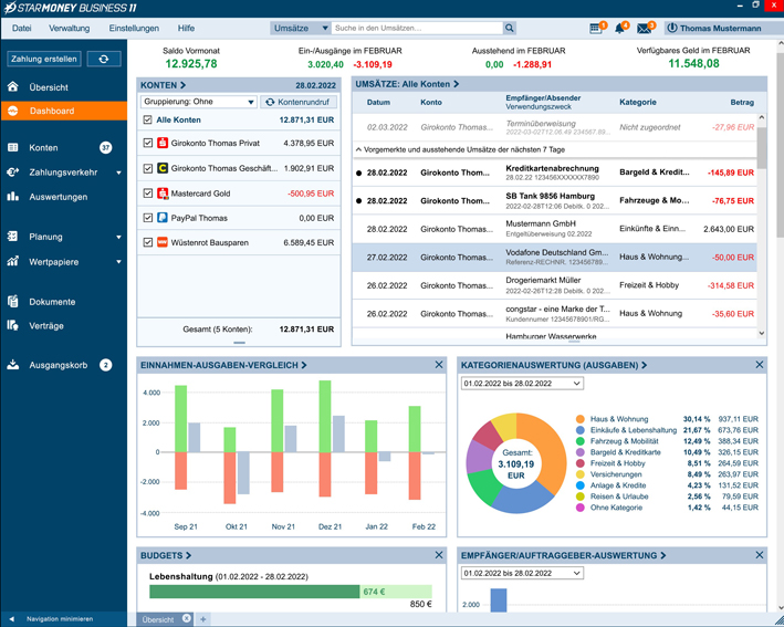 Mit StarMoney Business 11 geschäftliche Finanzen erfolgreich managen ...