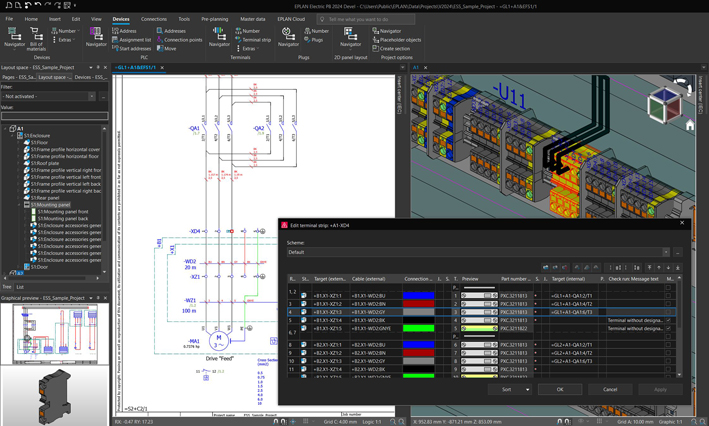 Schnell und fehlerfrei projektieren: Erste Einblicke in die kommende EPLAN-Plattform 2024 - CAD NEWS
