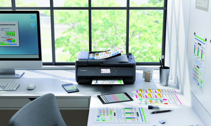 Canon präsentiert das Multifunktionssystem PIXMA TR7650 mit Single Ink ...