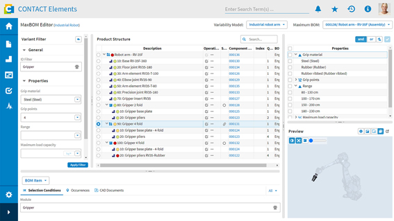 CONTACT Software vereinfacht Modularisierung im Variantenmanagement ...